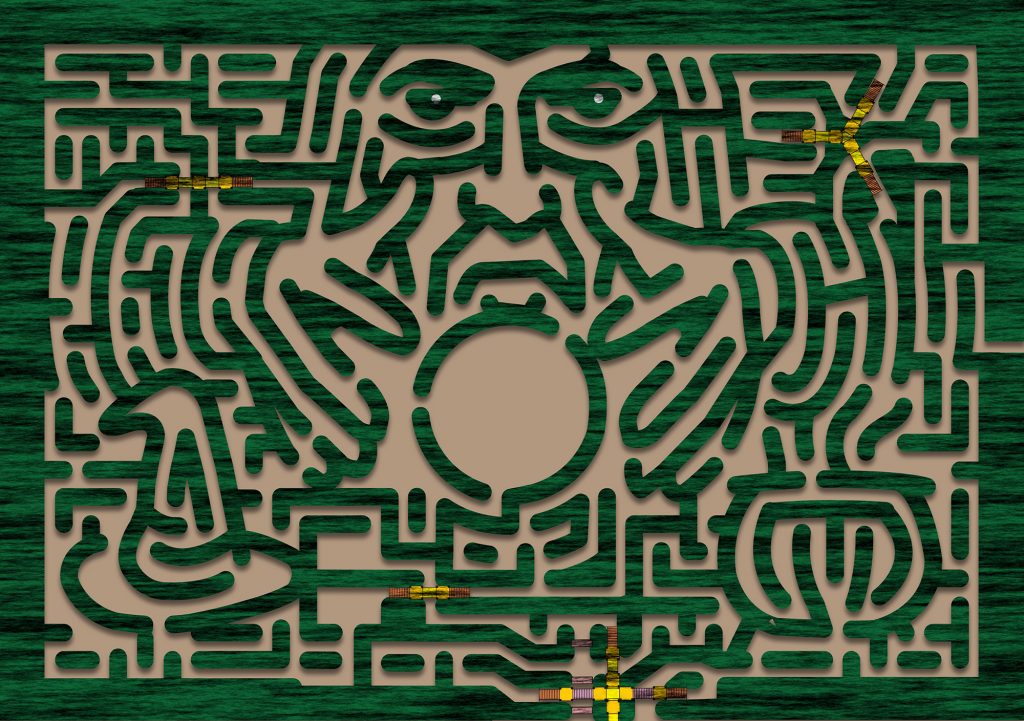 Mega Maze - Davis Mega Farm Festival has the greatest corn maze